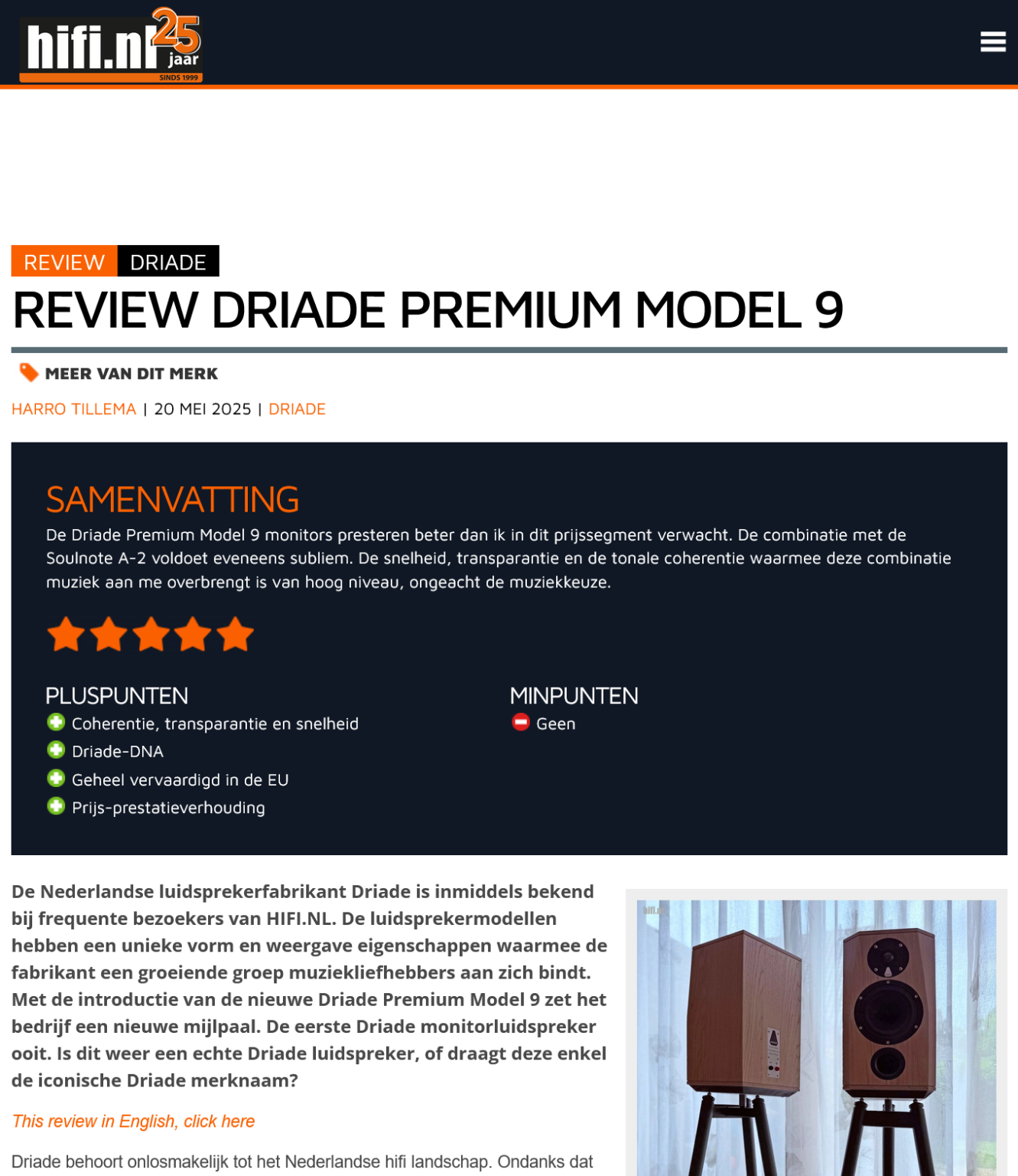 Driade Systems | Driade Loudspeakers - Driade Loudspeakers