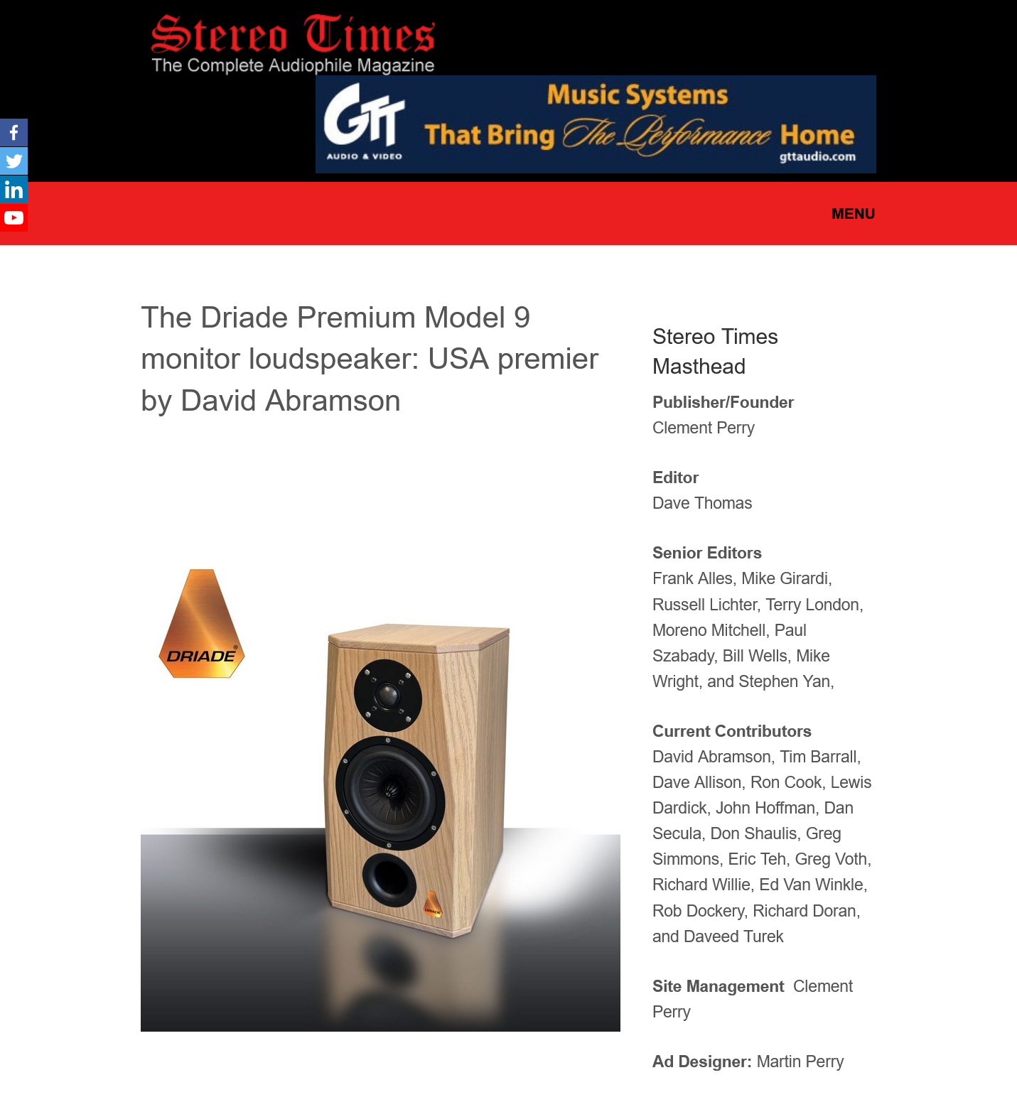 Driade Systems | Driade Loudspeakers - Driade Loudspeakers